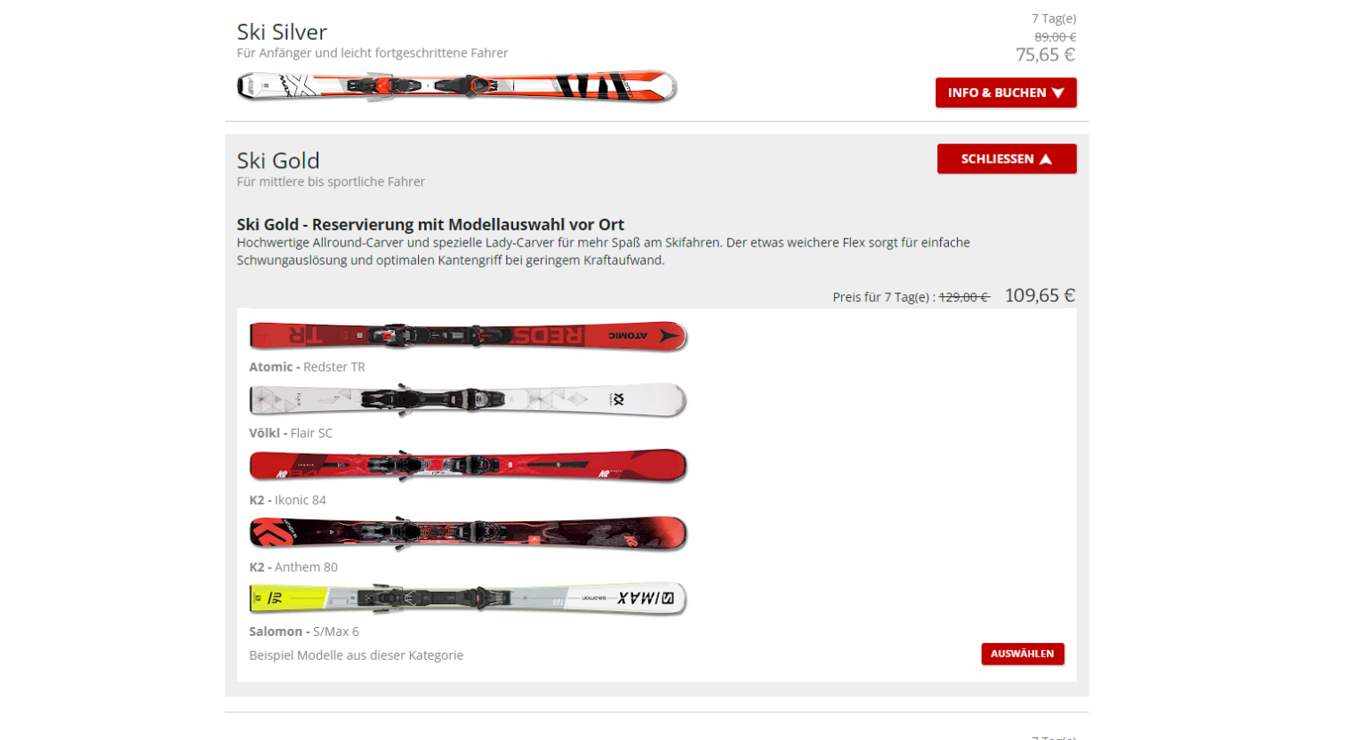 How to book your ski - Skiverleih und Sportshop im Pitztal